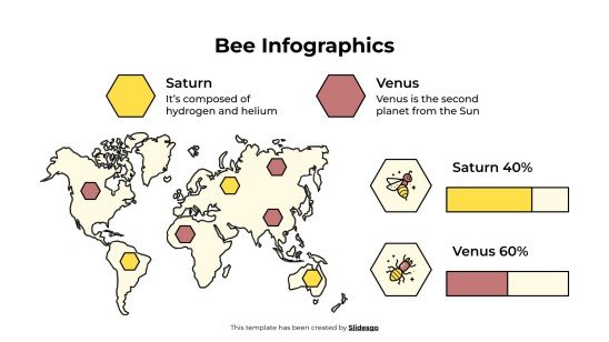 Bee Infographics Template
