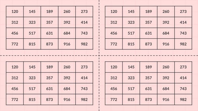 Mathematical Challenge. Three-digit Numbers. GBL