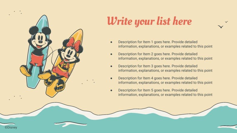 Mickey and Friends Enjoy Summer Presentation