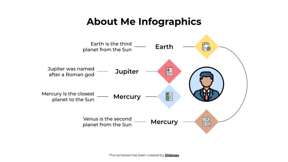 About Me Infographics Template
