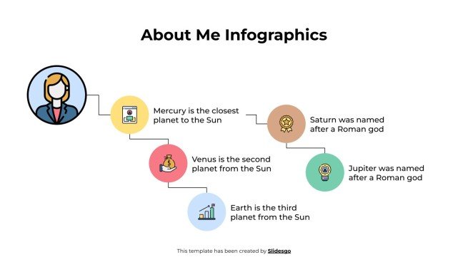 About Me Infographics Template