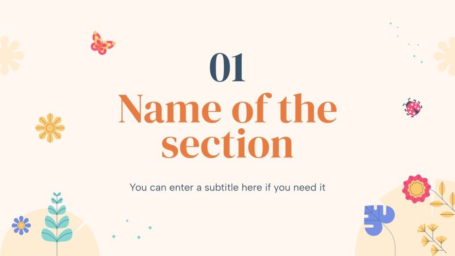 Spring Season Theme Presentation