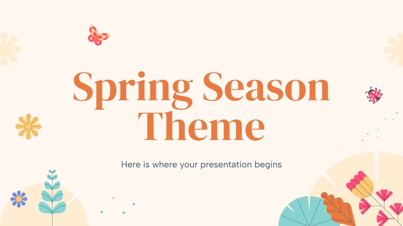 Free Butterfly Google Slides and PPT Templates