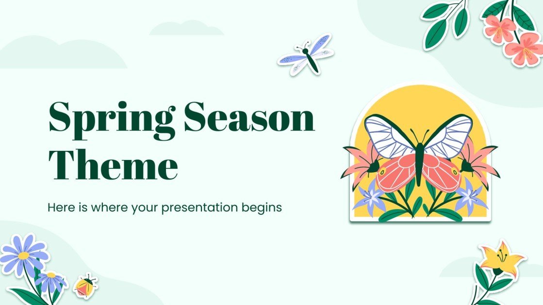 Spring Season Theme Presentation