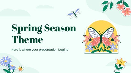 Spring Season Theme Presentation