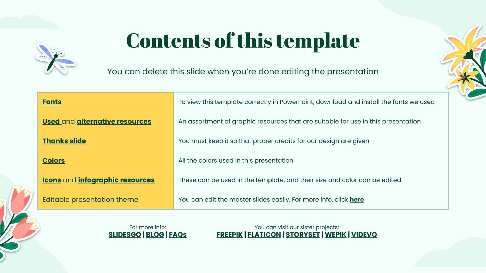 Spring Season Theme Presentation