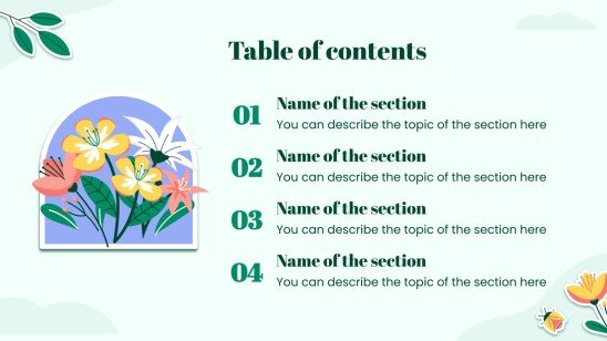 Spring Season Theme Presentation