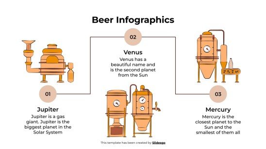 Beer Infographics Template