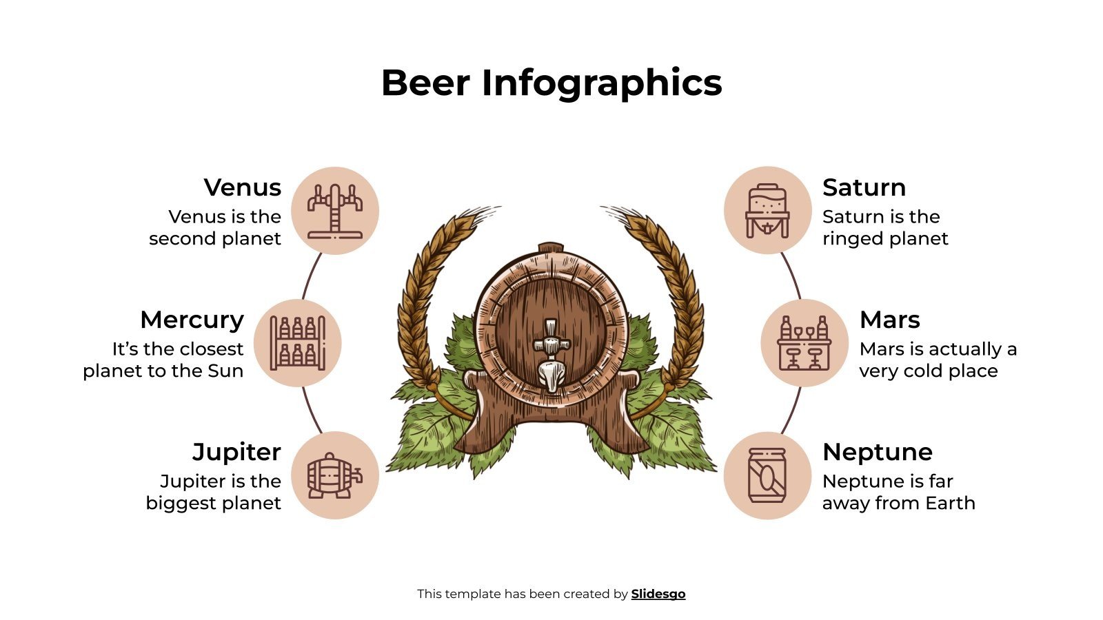 Beer Infographics Template