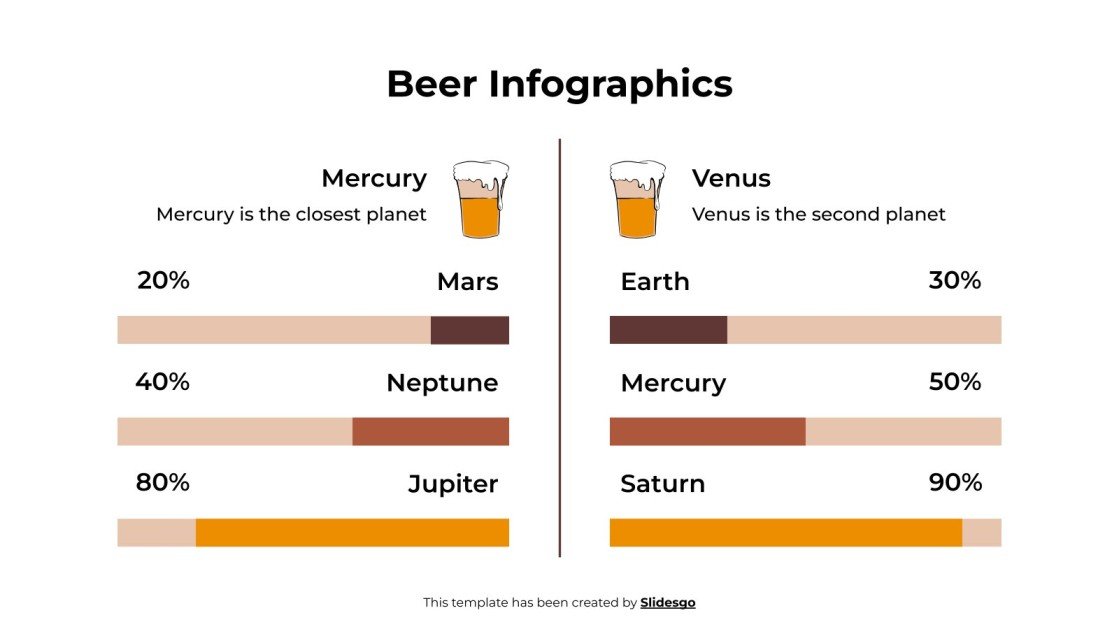 Beer Infographics Template