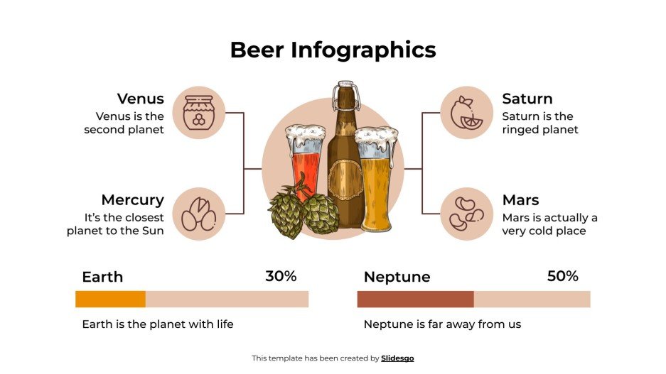 Beer Infographics Template