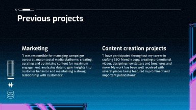 K-Pop Singer Portfolio Presentation