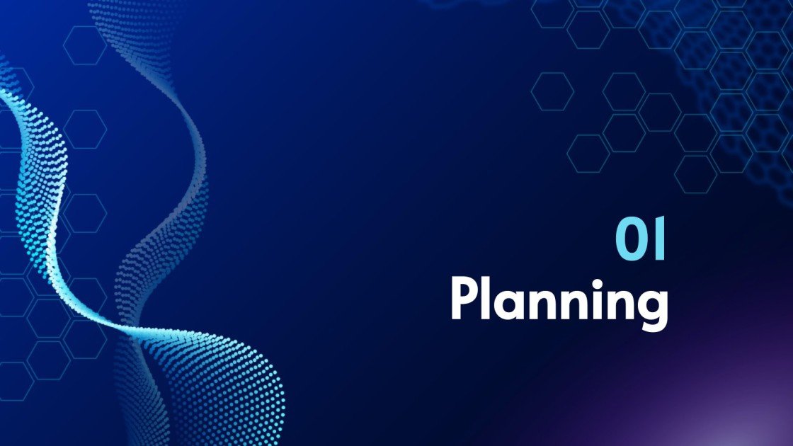 Aesthetic Tech Style Social Media Strategy Presentation