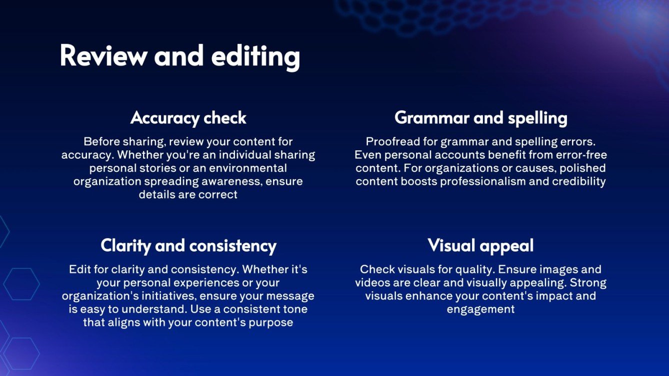 Aesthetic Tech Style Social Media Strategy Presentation