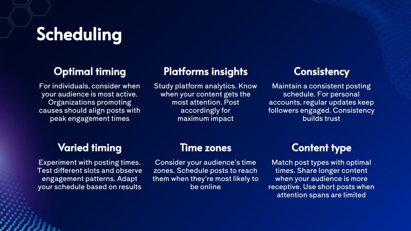 Aesthetic Tech Style Social Media Strategy Presentation