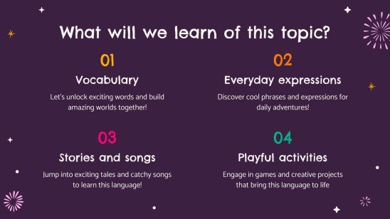 Holidays and Celebrations Vocabulary - Spanish - 4th Grade