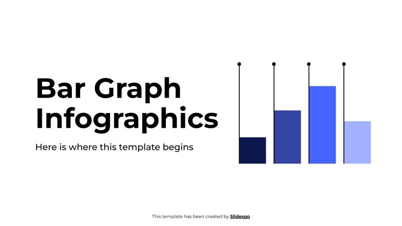 Bar Graph Infographics Template