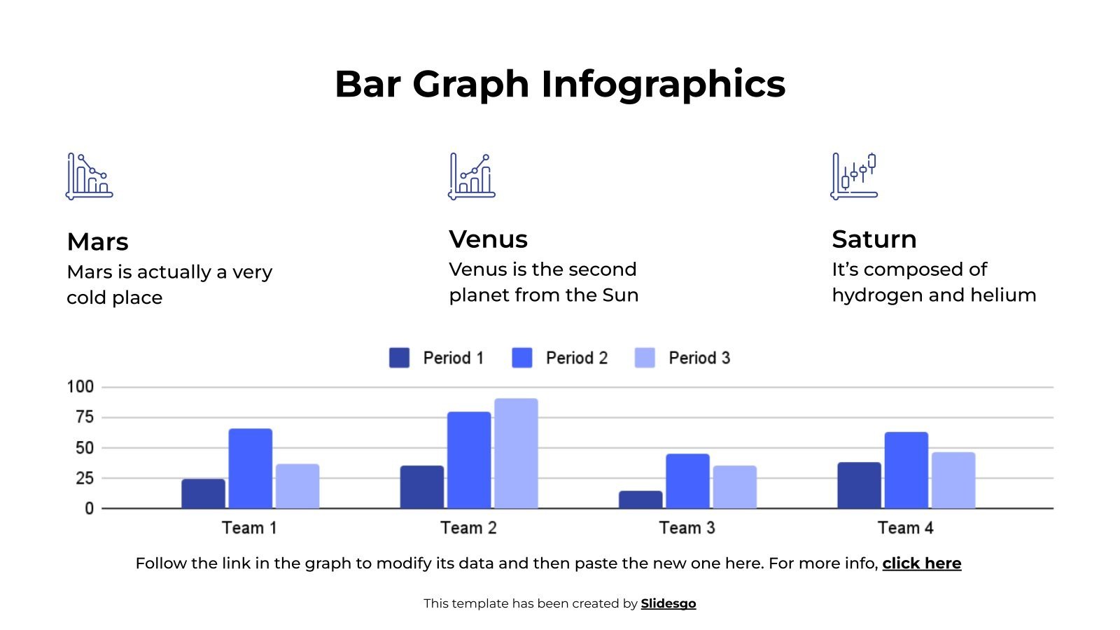 Bar Graph Infographics Template