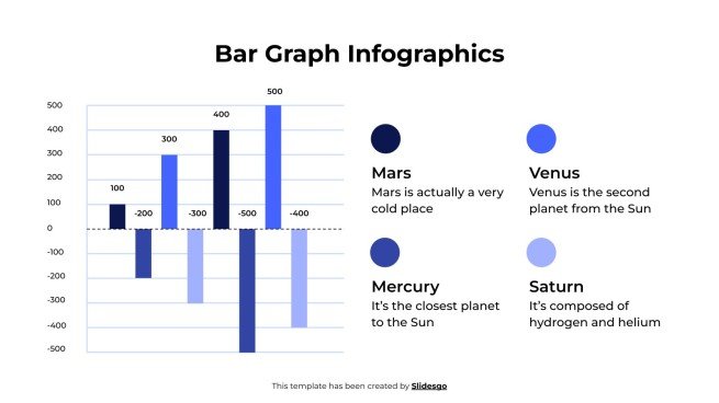 Bar Graph Infographics Template