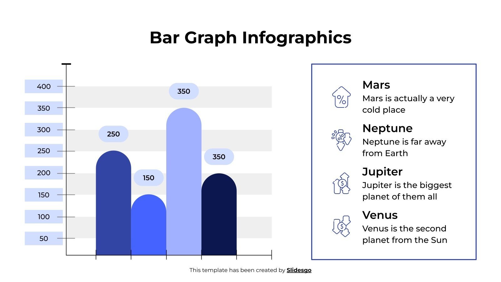 Bar Graph Infographics Template