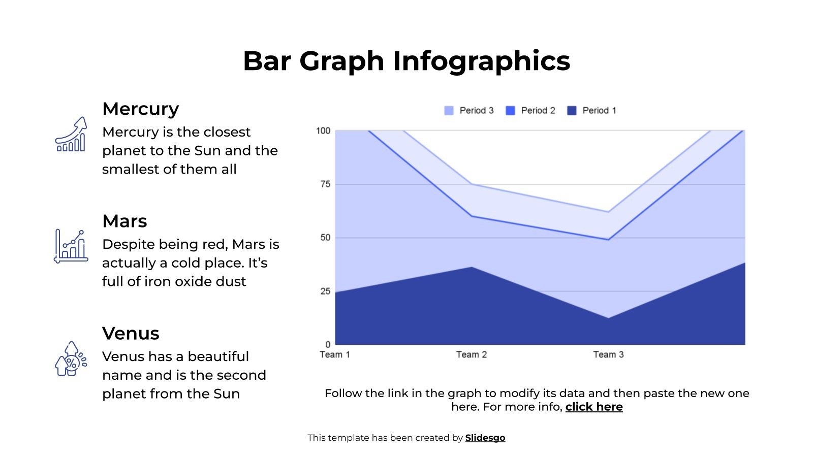 Bar Graph Infographics Template