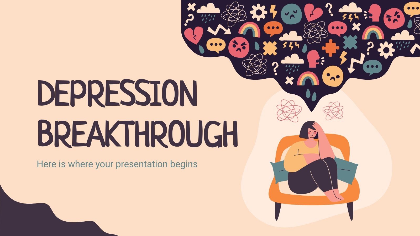 Free Google Slides & PPT templates about depression Free Google Slides & PPT templates about depression