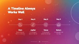 Rainbow Background Google Slides & PowerPoint Template