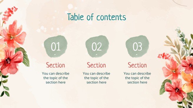 Watercolor Spring Forest | Google Slides & PowerPoint