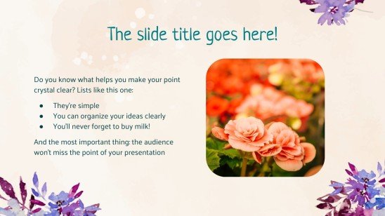 Watercolor Spring Forest | Google Slides & PowerPoint