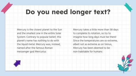 Cool Grid Notebook Template Presentation