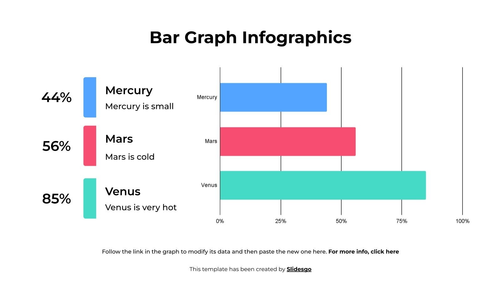 Bar Graph Infographics Template