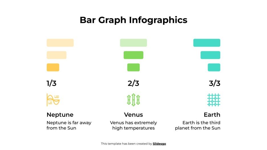 Bar Graph Infographics Template