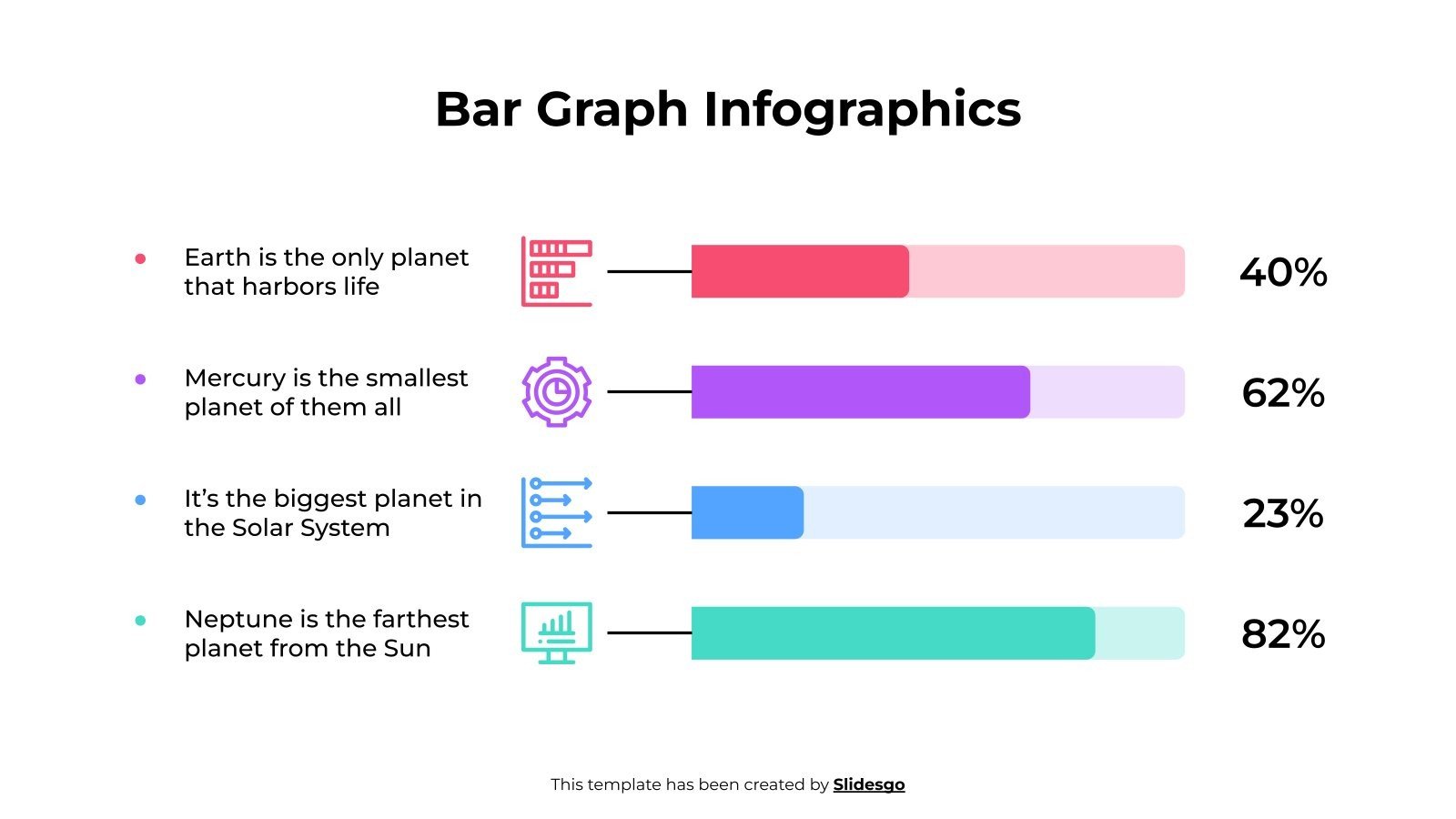 Bar Graph Infographics Template