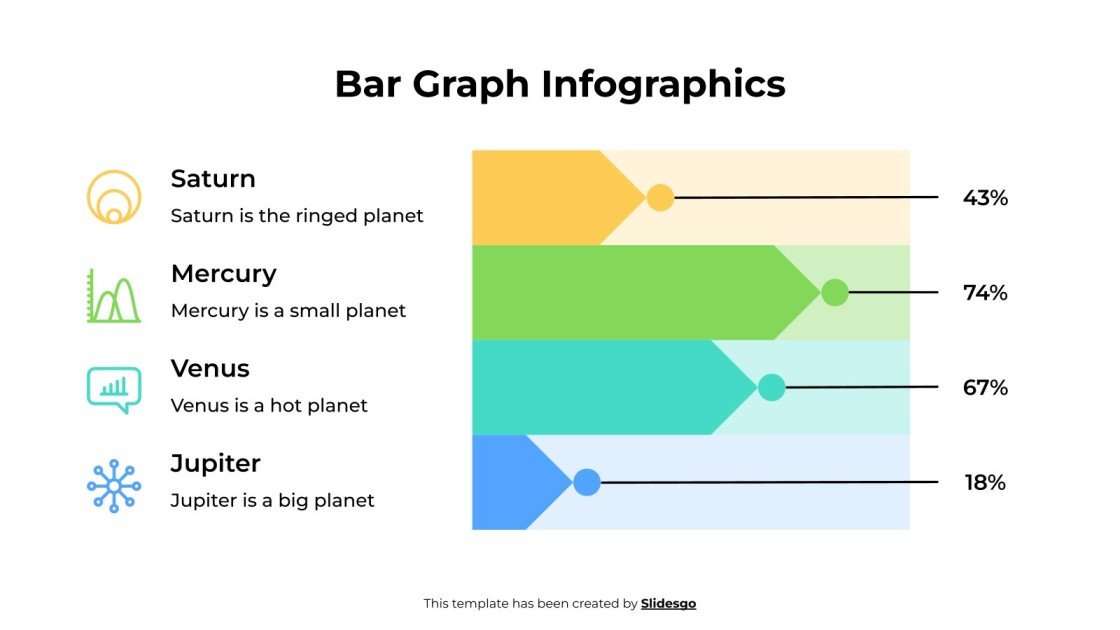 Bar Graph Infographics Template