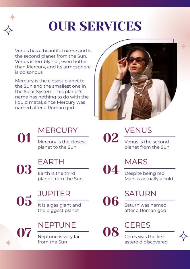 Sun Glasses Catalog Presentation