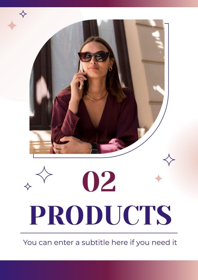 Sun Glasses Catalog Presentation