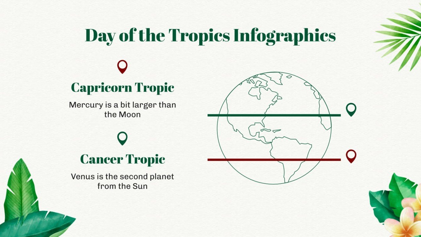 International Day of the Tropics Infographics