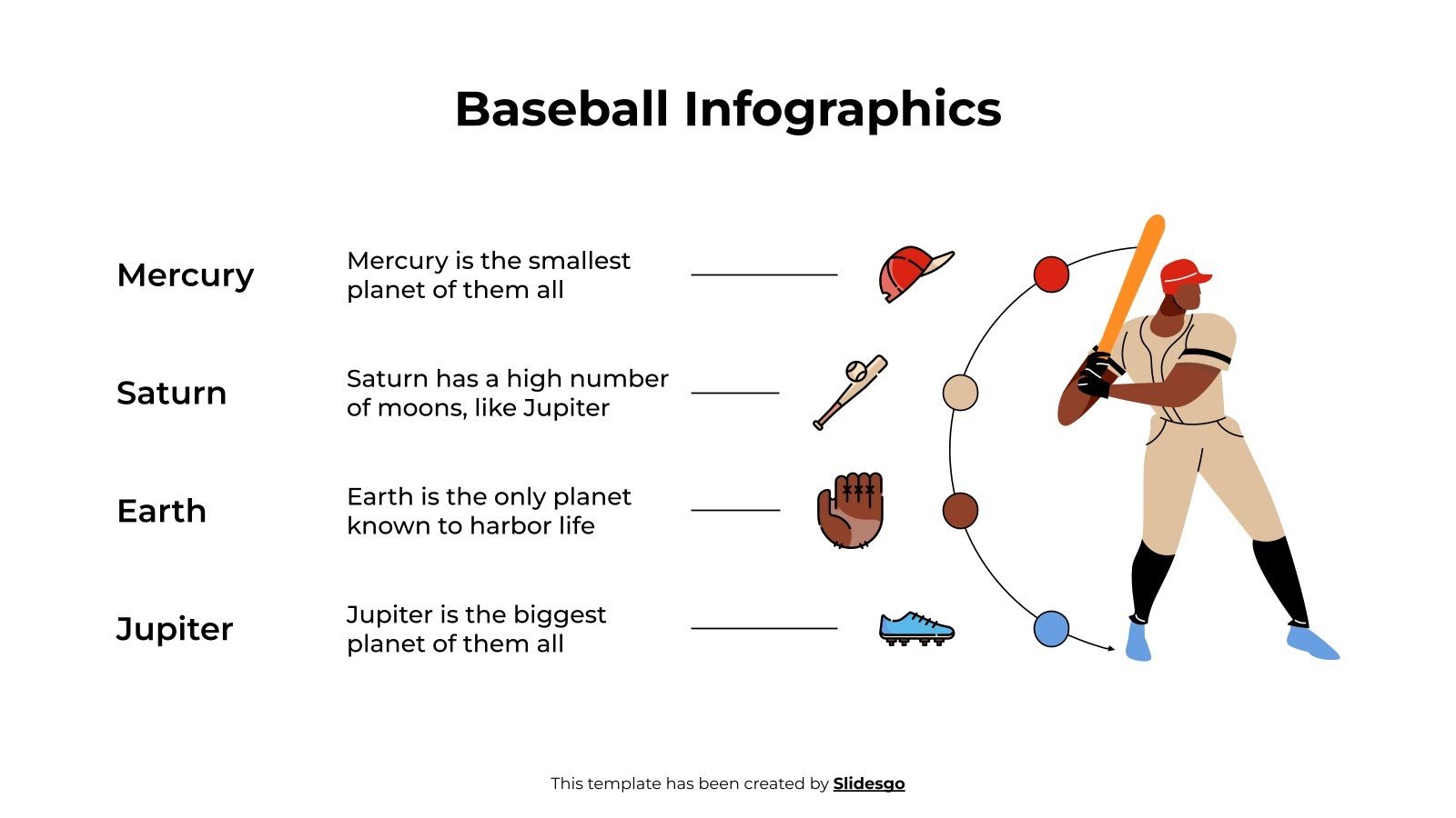 Baseball Infographics Template