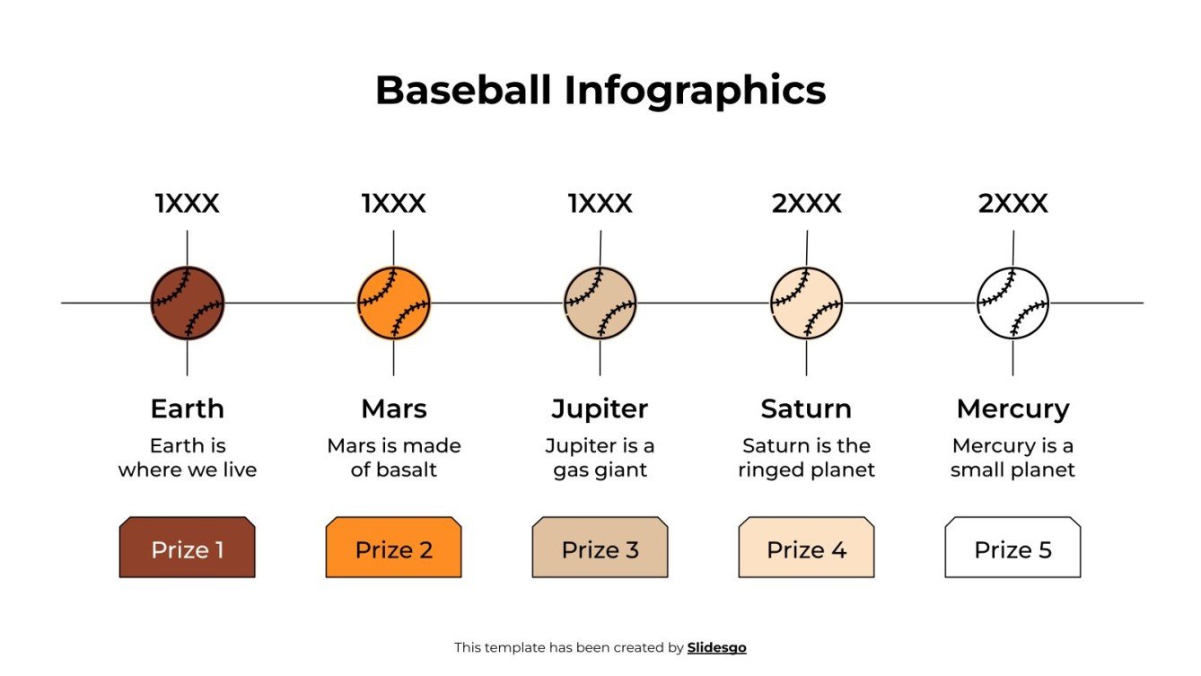 Baseball Infographics Template
