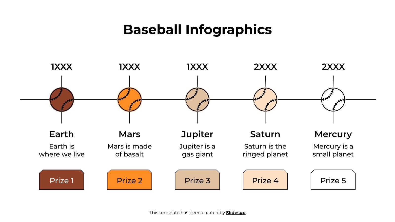 Baseball Infographics Template
