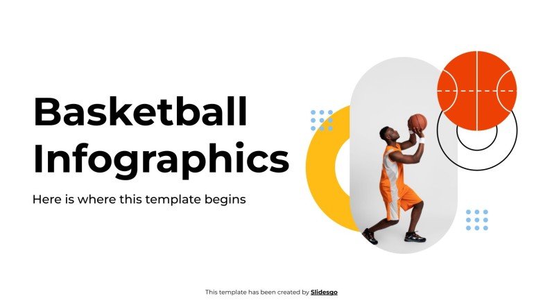Basketball Infographics Template