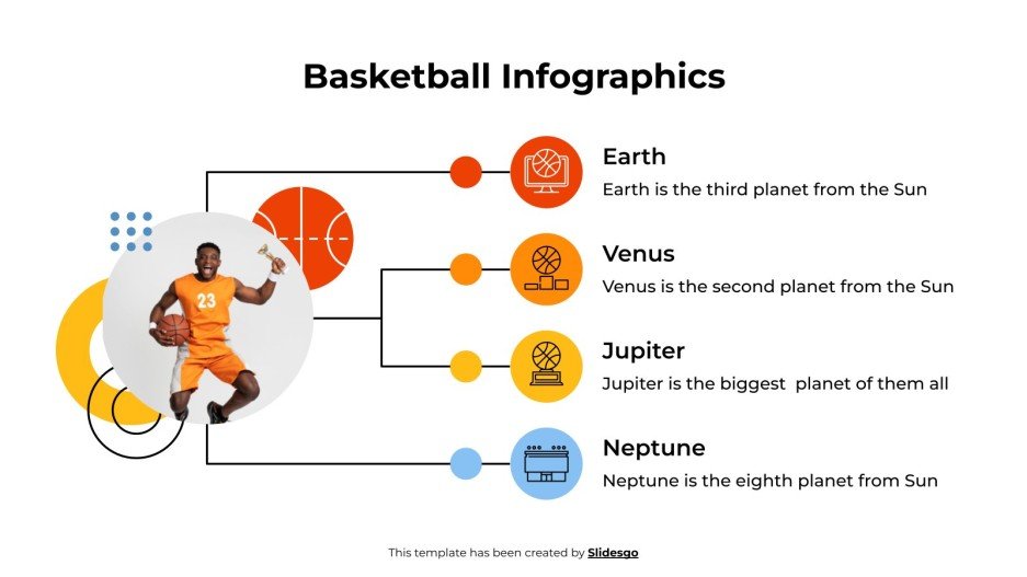 Basketball Infographics Template