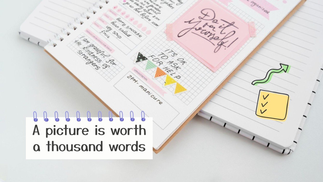 Cool Grid Notebook Template