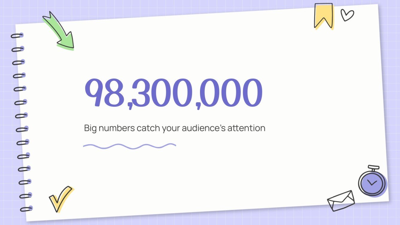 Cool Grid Notebook Template