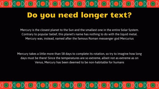 Black History Presentation