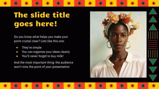 Black History Presentation