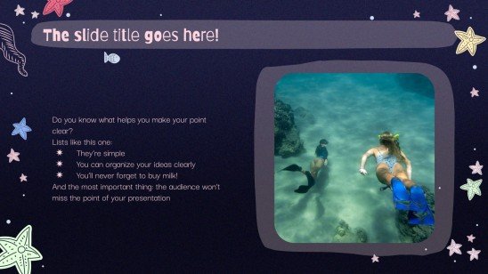 Starfish Pattern Minitheme Presentation