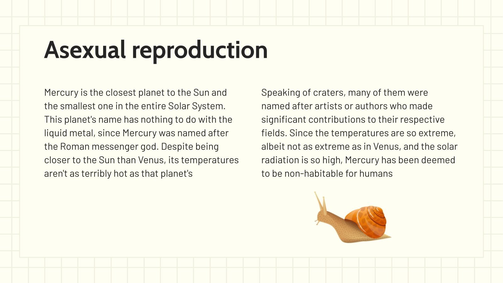 Science Subject for Middle School: Asexual Reproduction