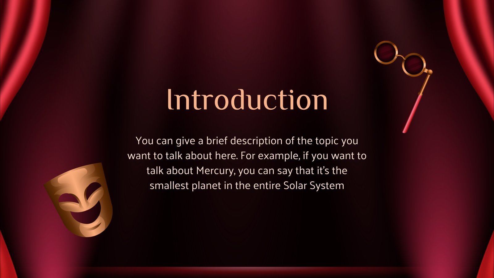 Stage Acting Workshop Presentation