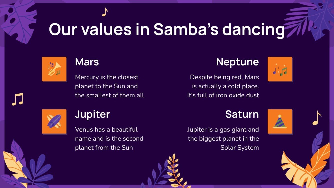 Samba Dance School Center Presentation